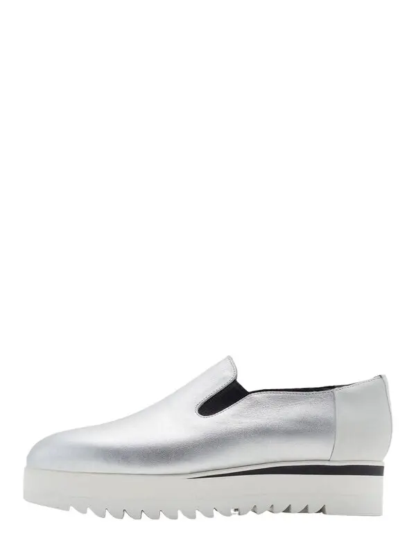 Onitsuka Tiger Slip-on Sneakers With Platform Sole - Silver