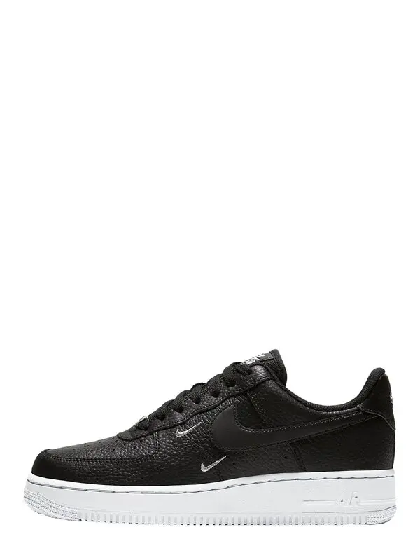 Nike Force 1 '07 Essential Tumble Leather - Black/silver