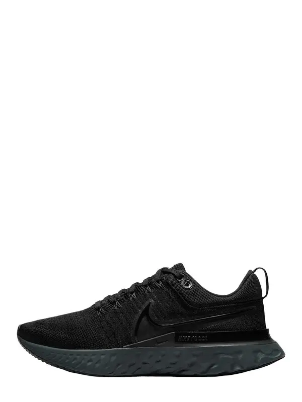 Nike React Infinity Run Flyknit 2 Athletic Sneakers - Black