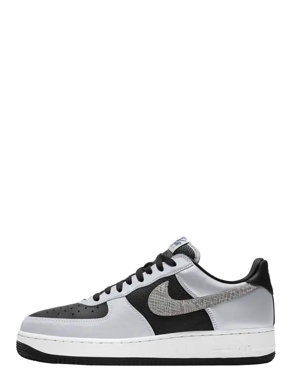 Nike Force 1 '3m Snake' Low Top Sneakers - Silver/black