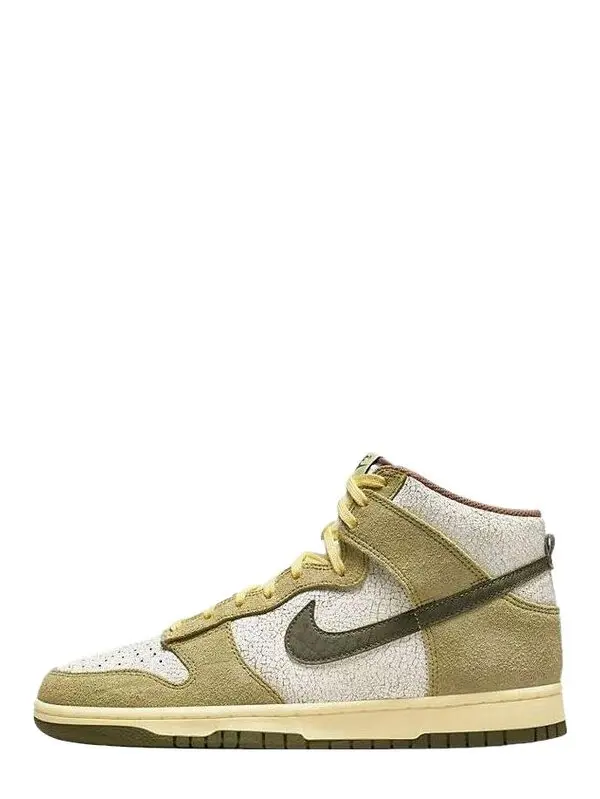 Nike Dunk High 're-raw' Sneakers - White/green