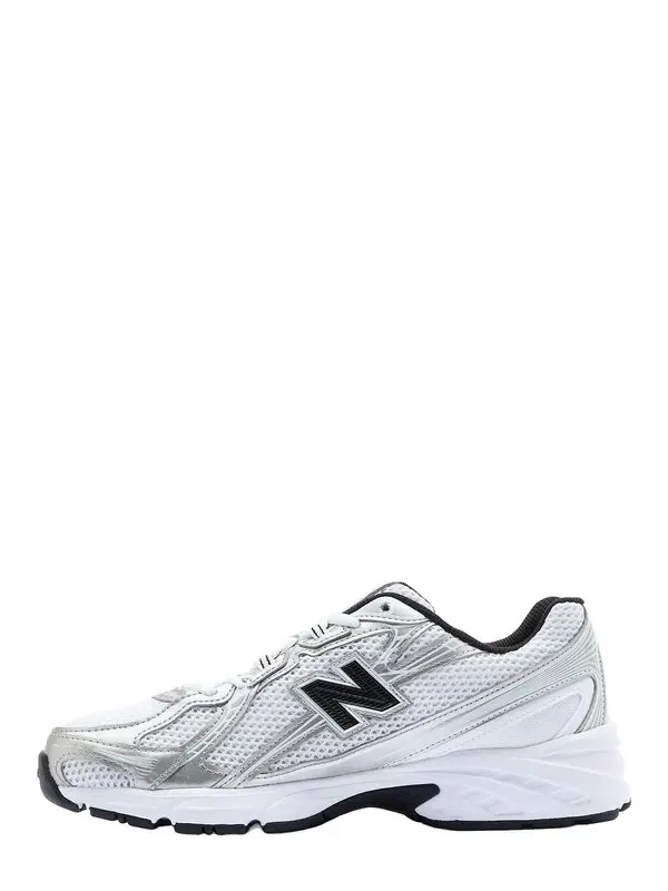 NEW BALANCE 740 "white Silver Metallic - White/silver Metallic