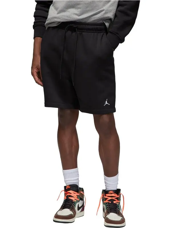 JORDAN Essential Fleece Shorts - Black