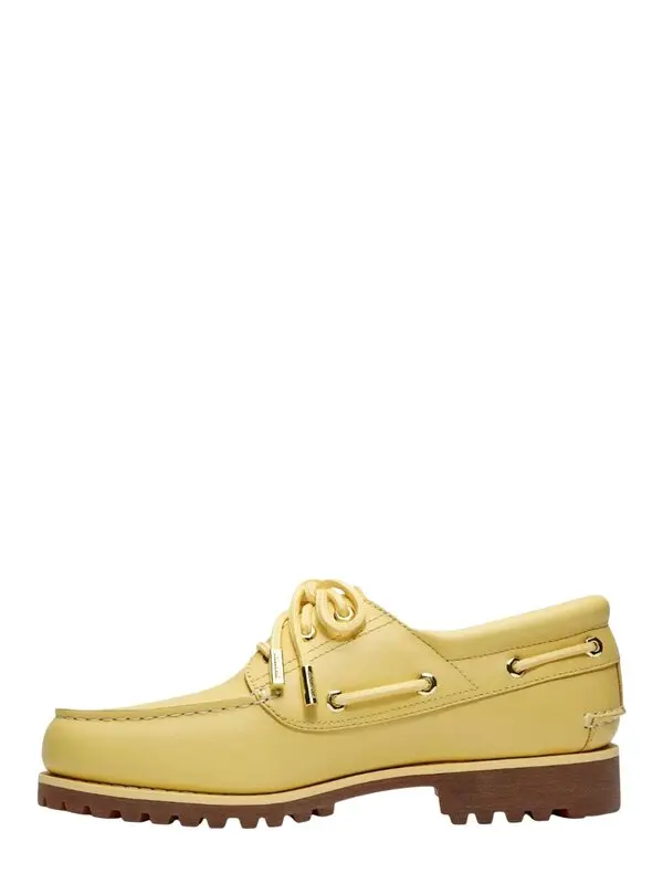 Timberland X Jacquemus 3-eye Lug Boat Shoes - Yellow