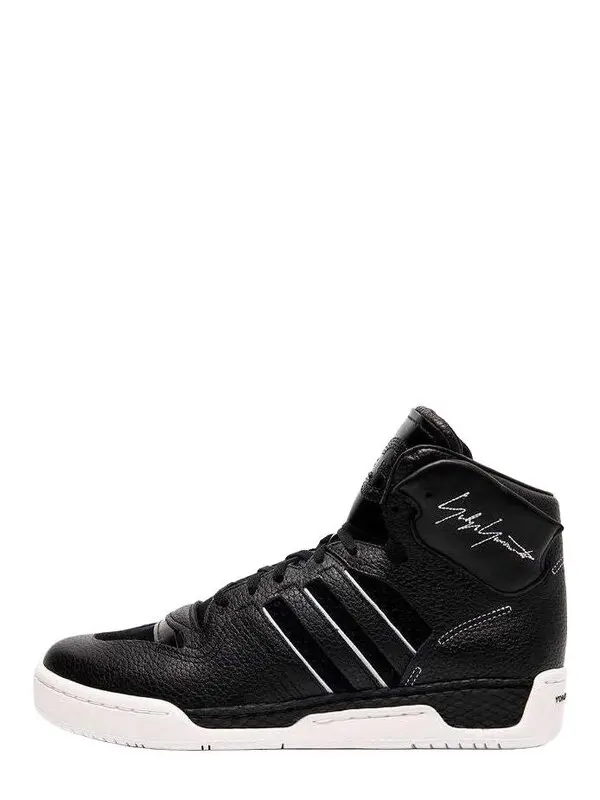 Adidas Y-3 Hayworth Core High Top Sneakers - Black