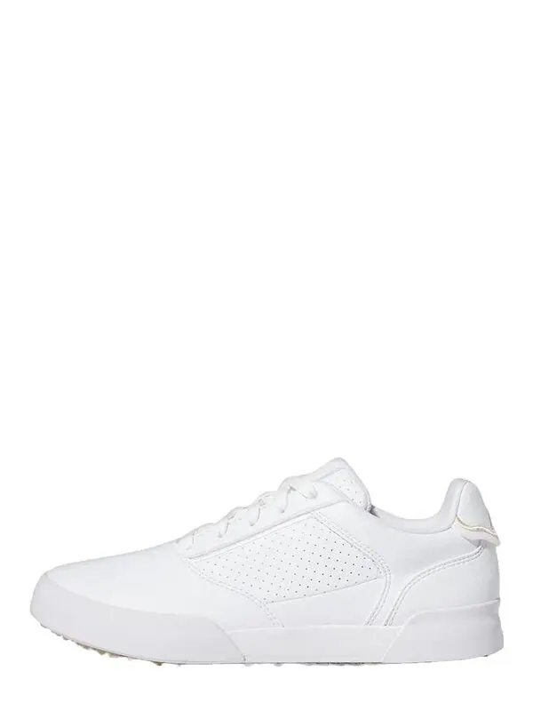 Adidas Retro Cross Spikeless Golf Shoes - Cloud White
