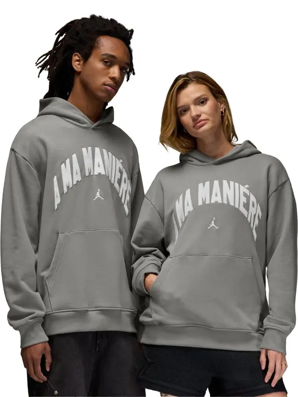 JORDAN X A Ma Maniere Hoodie - Flat Pewter