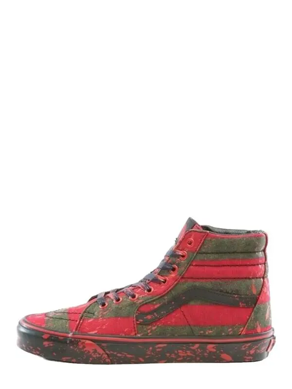 VANS House Of Terror X Sk8-hi "the Nightmare On Elm Street - Red/black