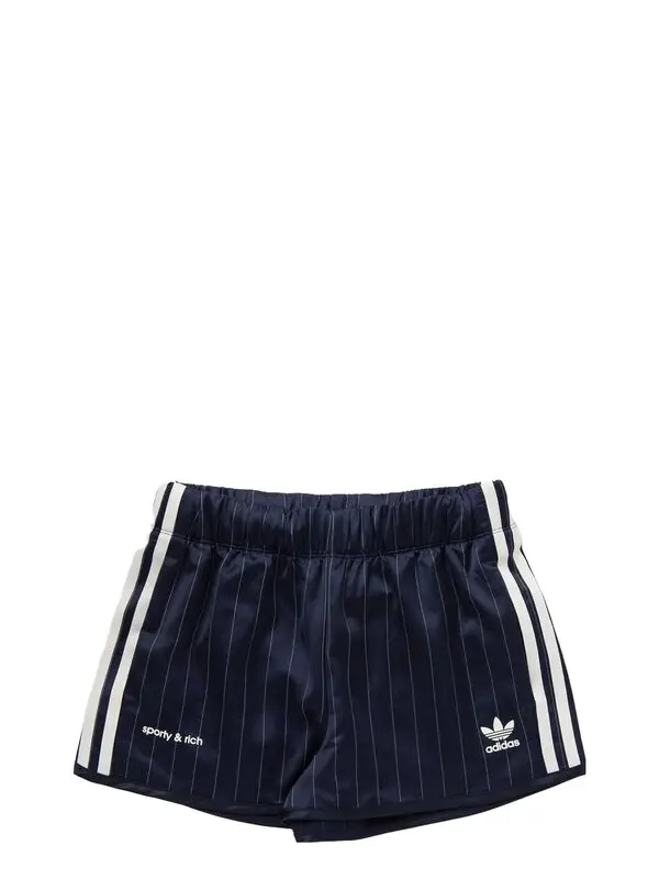 Adidas Sporty & Rich X Shorts - Navy/white