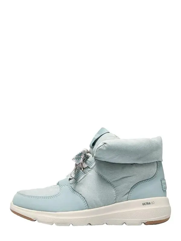 Sketchers Glacial Ultra Boots - Light Blue/white