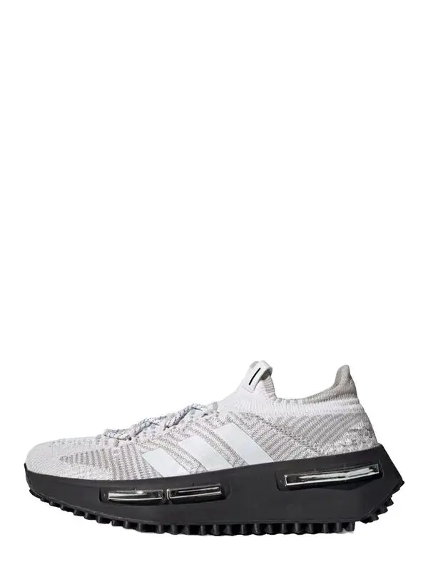 Adidas Originals Nmd S1 Shoes - Cloud White/core Black/silver Metallic
