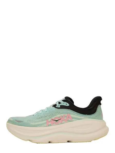 Hoka One One Bondi Athletic Sneakers - Blue Spark/mint Fluorite