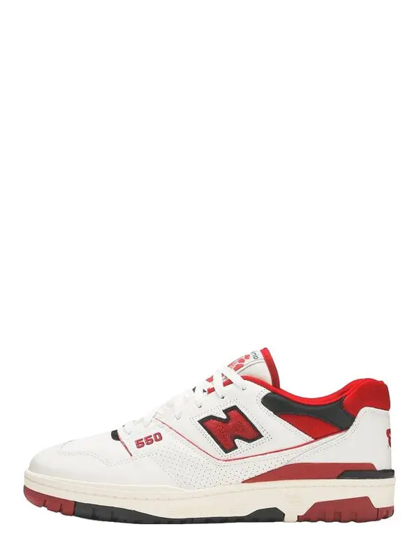 NEW BALANCE X Aimé Leon Dore 550 Sneakers - White/red