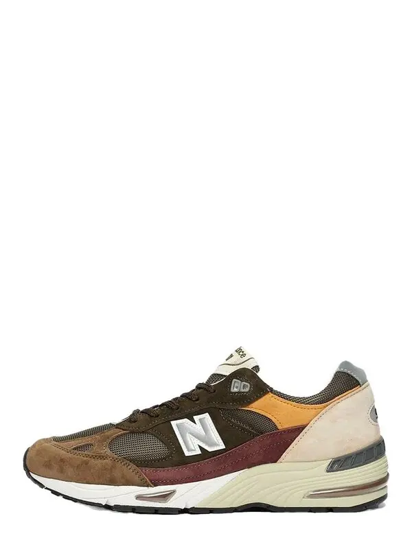 NEW BALANCE 991 Made In England Low Top Sneakers - Brown