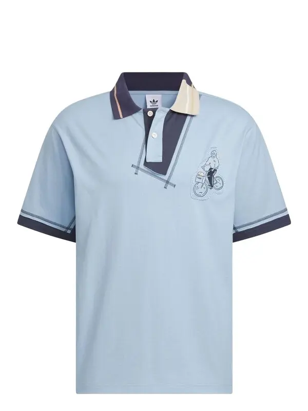 Adidas Originals Polo Shirt - Blue