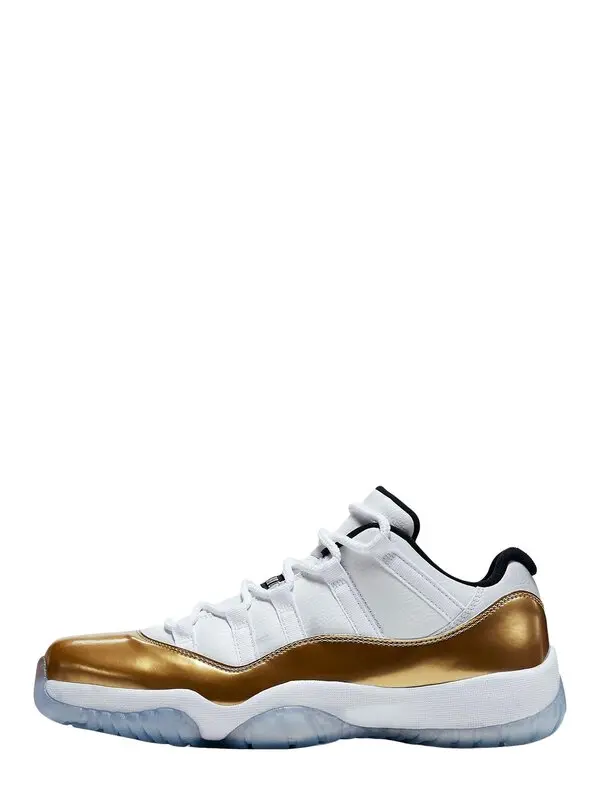 JORDAN Retro Low 'closing Ceremony - White/metallic Gold Coin-white
