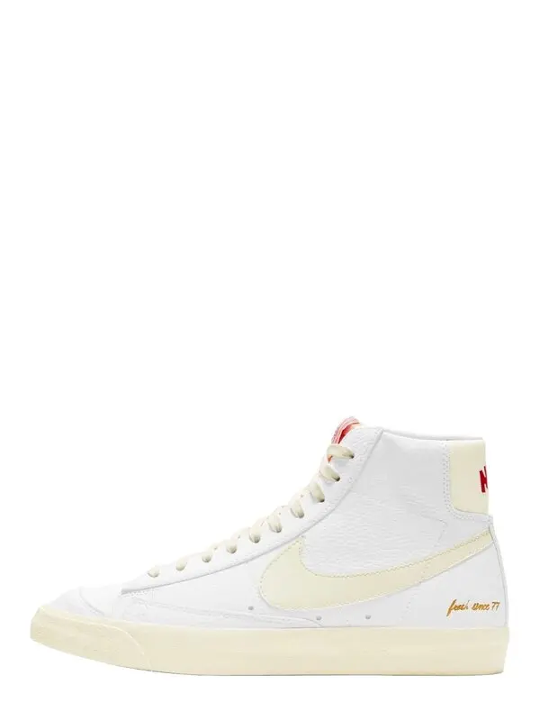 Nike Blazer Mid '77 Vintage 'popcorn' Sneakers - Creamwhite/yellow