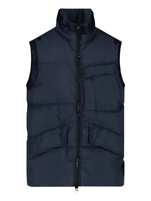 Stone Island Down Vest - Navy