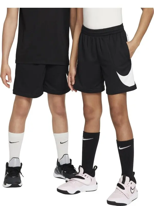 Nike Dri-fit Training Shorts - Black/white/black