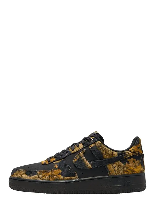 Nike Force 1 Low "realtree" Sneakers - Black/gold
