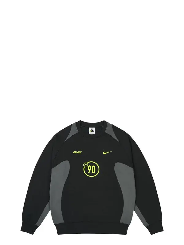 Nike X Palace Total P90 Crew - Black