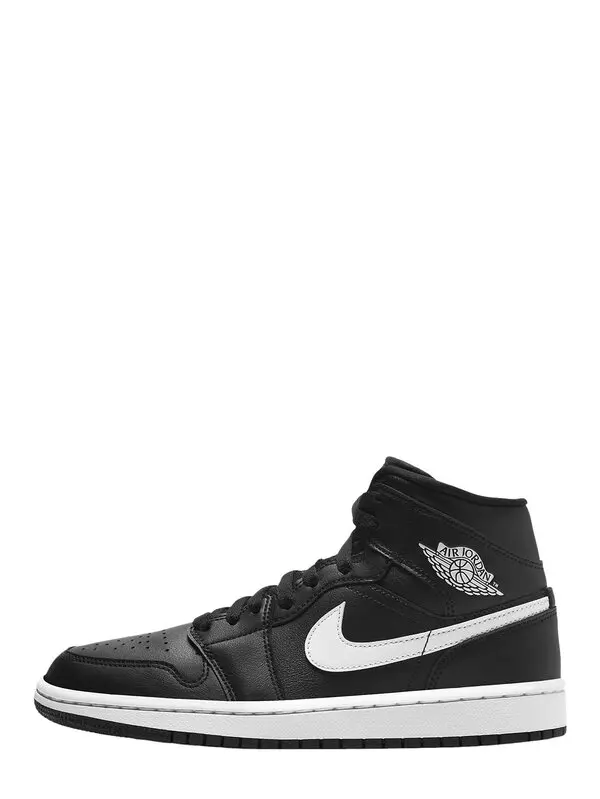 JORDAN 1 Mid Sneakers - Black