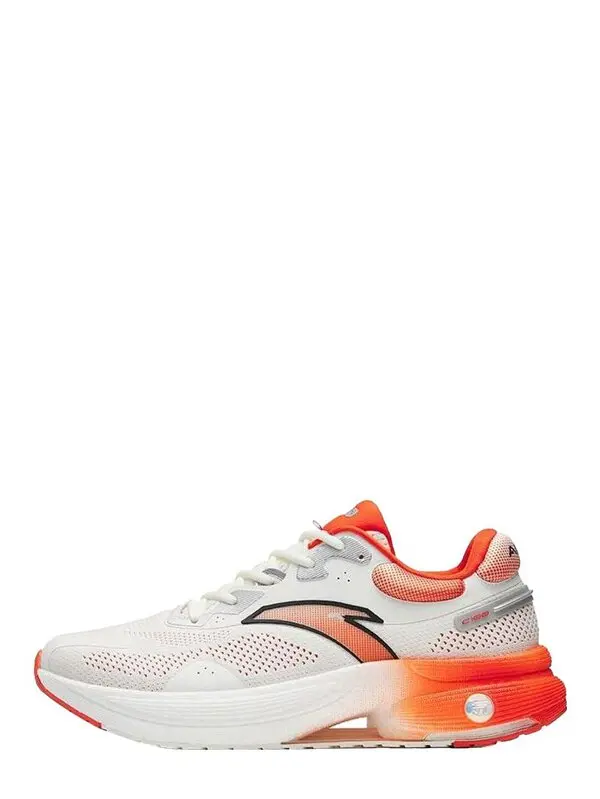 ANTA C100 Athletic Sneakers - White/orange