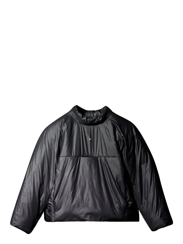 Yeezy Mock Neck Pullover Puffer - Black