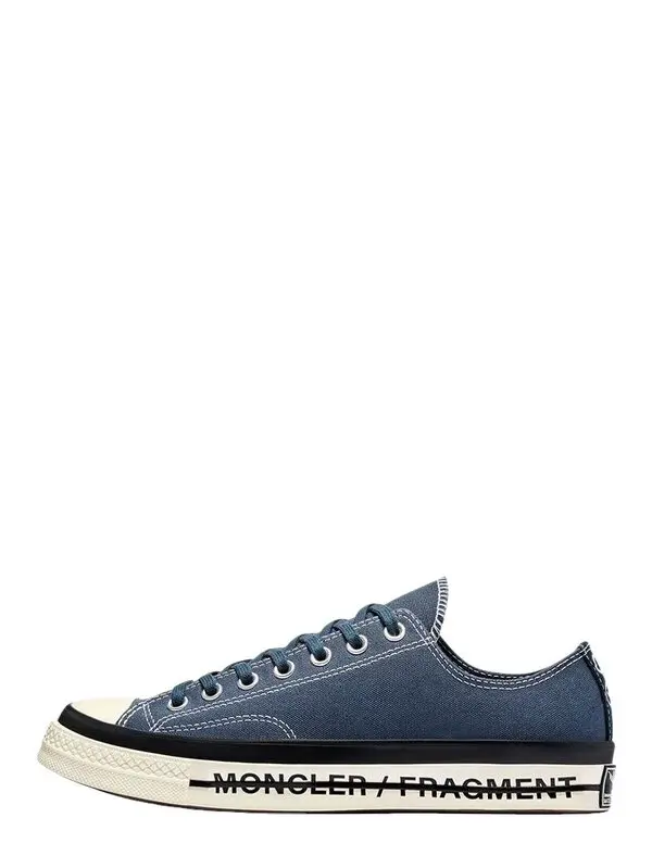 CONVERSE Fragment Design X Moncler X Chuck 70 Low Top Sneakers - Blue