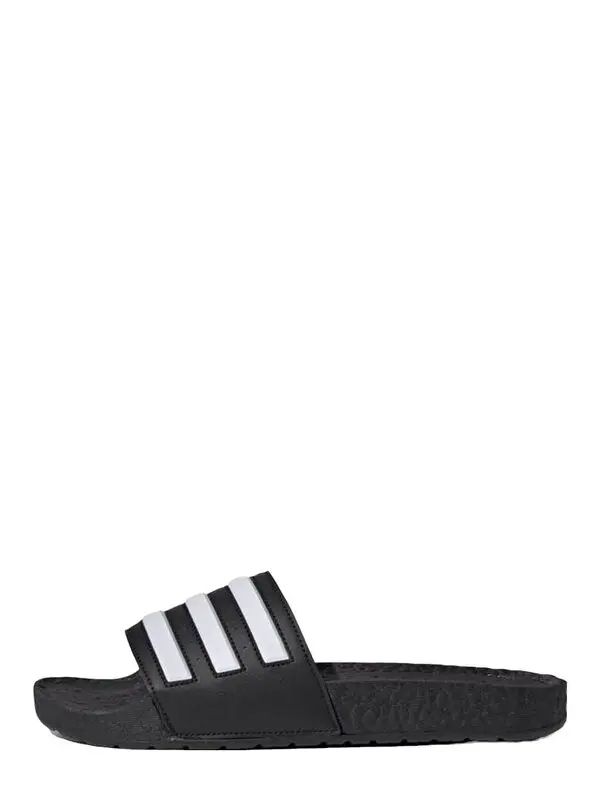 Adidas Adilette Boost Slides With Three Stripes - Black