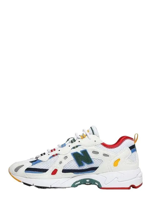 NEW BALANCE X Aime Leon Dore 827 Abzorb Sneakers - White/green/blue