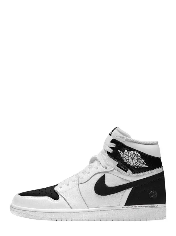 JORDAN 1 Retro High Og Sp X Fragment X Union La Sneakers - White/black