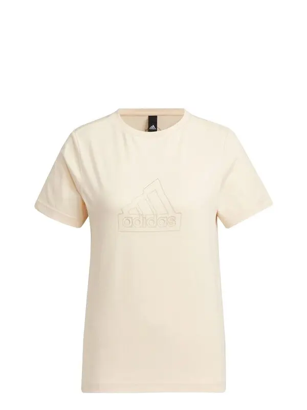 Adidas Tech Bos T-shirt - Beige
