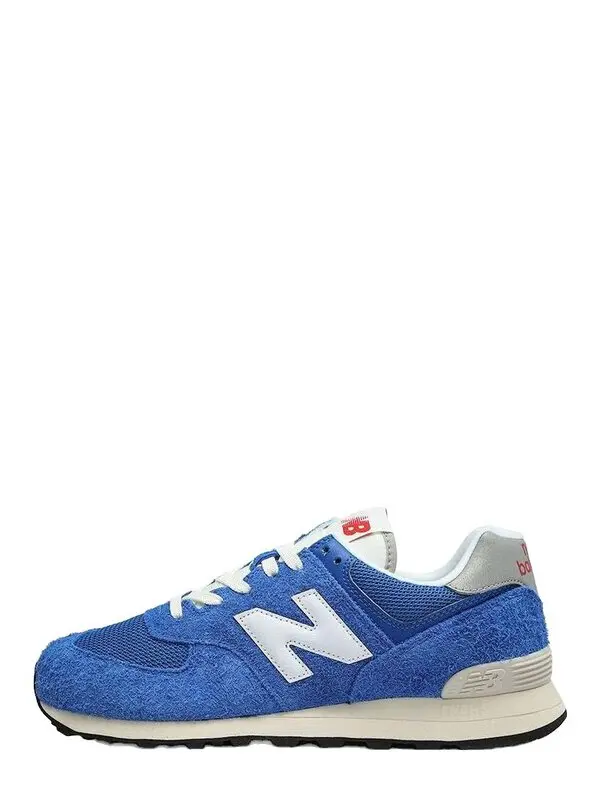 NEW BALANCE 574 " White" Sneakers - Blue