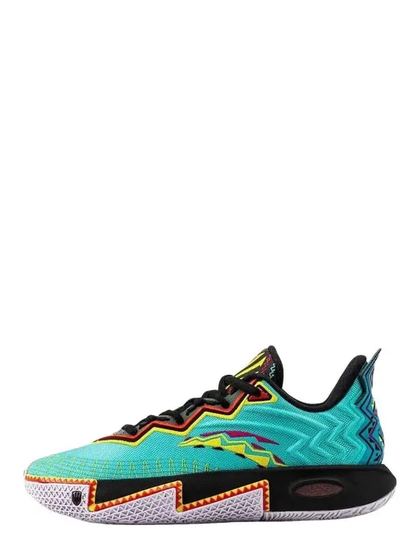 ANTA Kai 2 Retro 90s Sneakers - Teal/black/orange