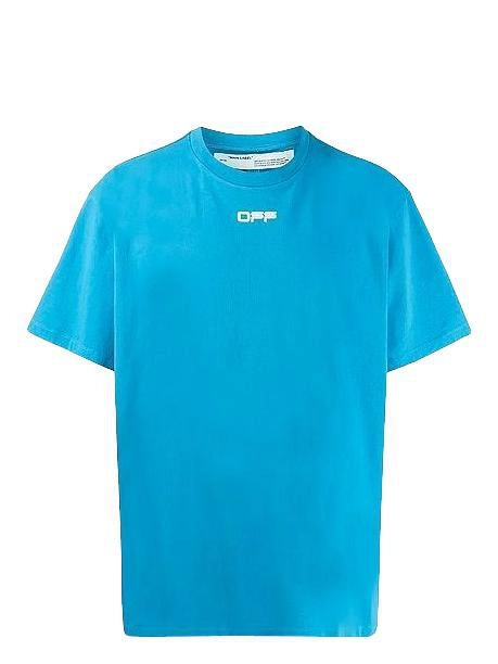 Off-White Ss20 Airport Tape Print For - Blue