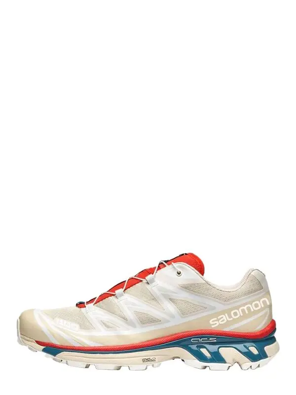 SALOMON Xt-6 Athletic Sneakers - Almond Milk/bleached Sand