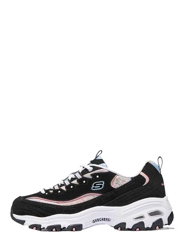 Sketchers D'lites Splendid Journey Sneakers - Black/multicolor