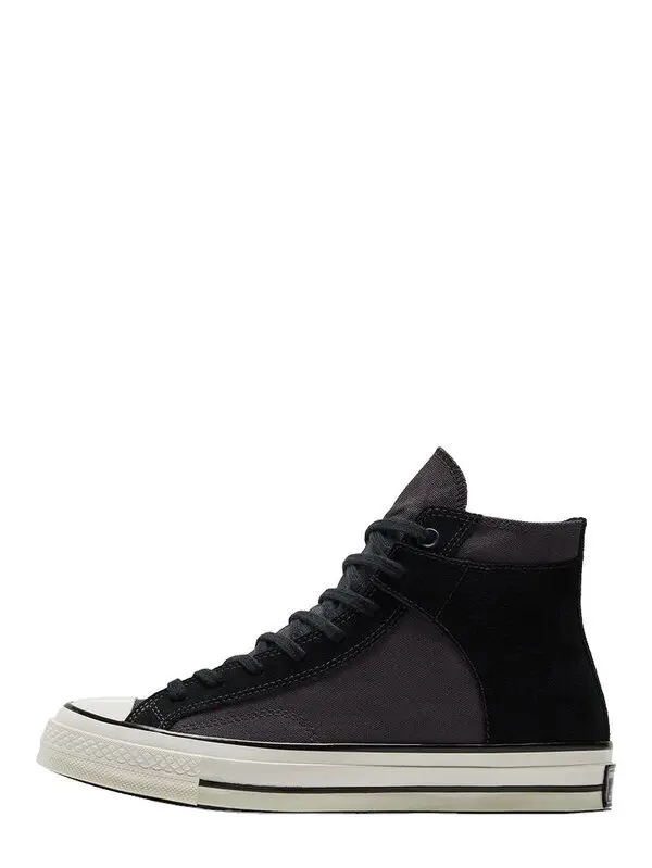 CONVERSE Chuck 70 Crafted Canvas High Top - Grey/black