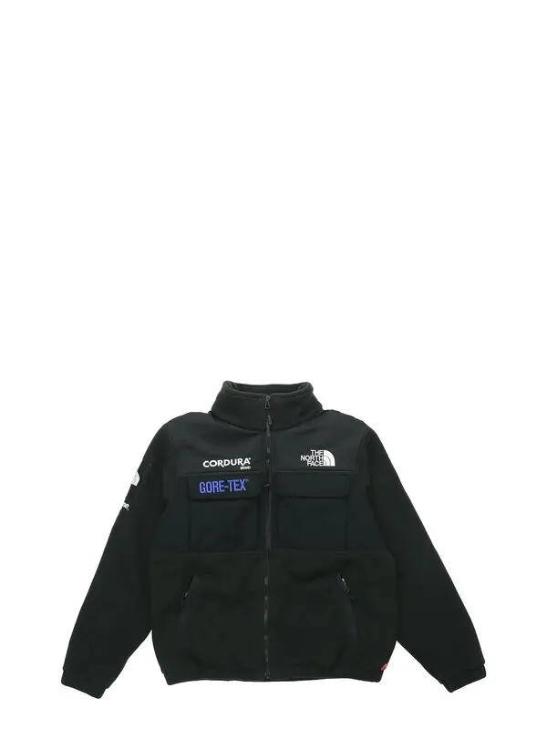 Supreme Fw18 The North Face Expedition Fleece Jacket - Black