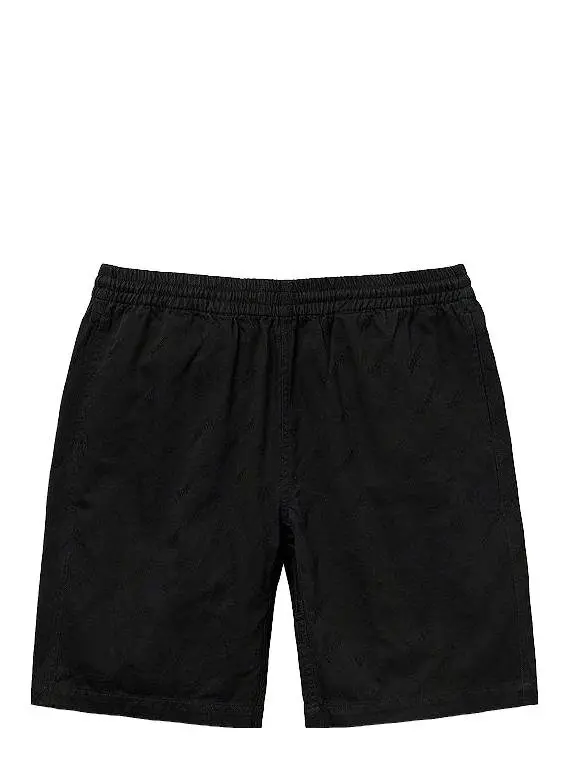Supreme Jacquard Logos Twill Short - Black