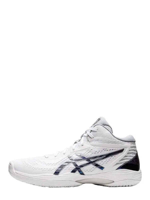 Asics Gelhoop V14 Mid Top Sneakers - White/blue