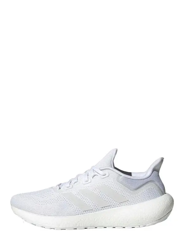 Adidas Pureboost 22 Reflective Athletic Sneakers - White