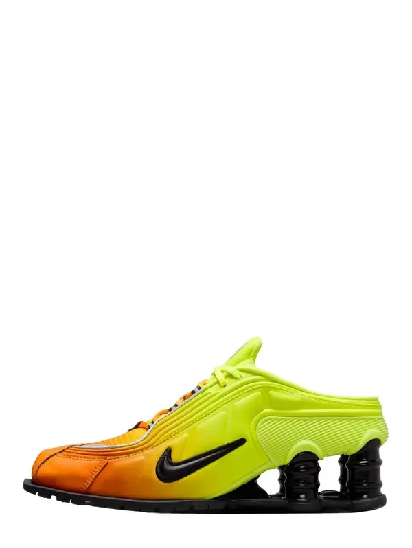 Nike X Martine Rose Shox Mule Mr4 - Safety Orange/black/metallic Silver