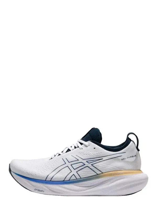 Asics Gel-nimbus 25 Athletic Sneakers - White/illusion Blue