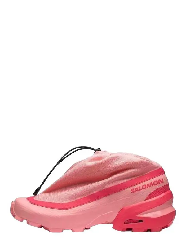 SALOMON X Mm6 Maison Margiela Cross Low Sneakers - Pink Glow/rouge Red/black