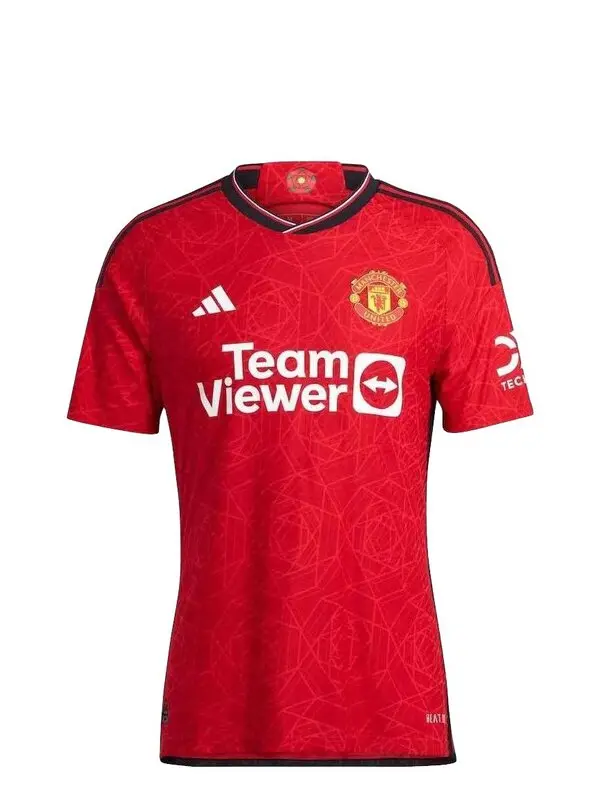 Adidas Manchester United 23/24 Home Authentic Jersey - Red/multi-color