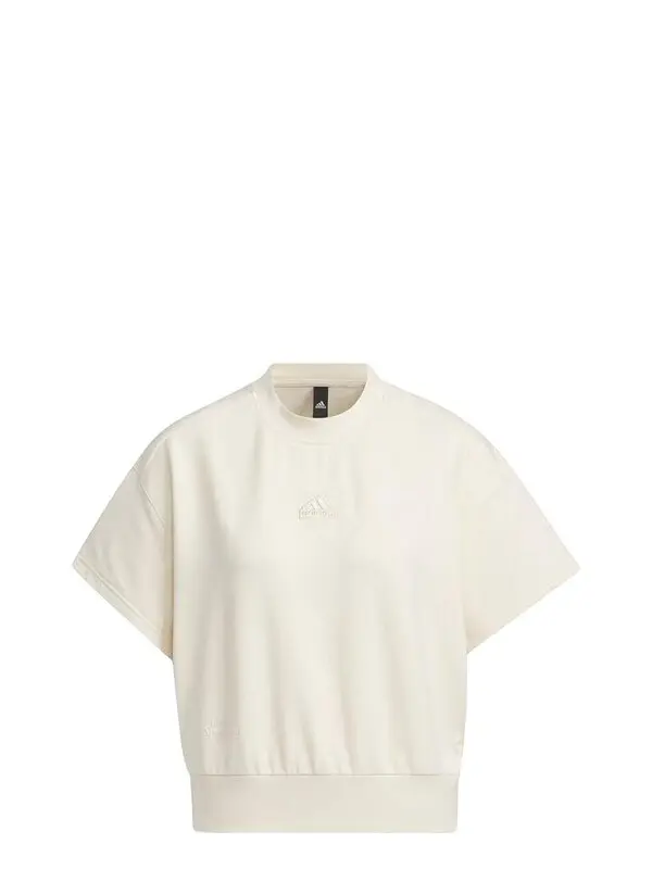 Adidas 5 Miles Lounge T-shirt - Beige