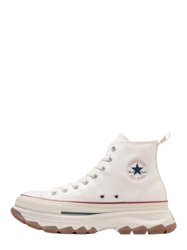 CONVERSE Chuck Taylor All Star Trekwave High Top Sneakers - White/brown