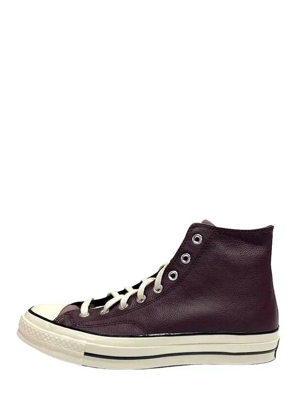 CONVERSE Chuck 70 Leather High Top Sneakers - Black